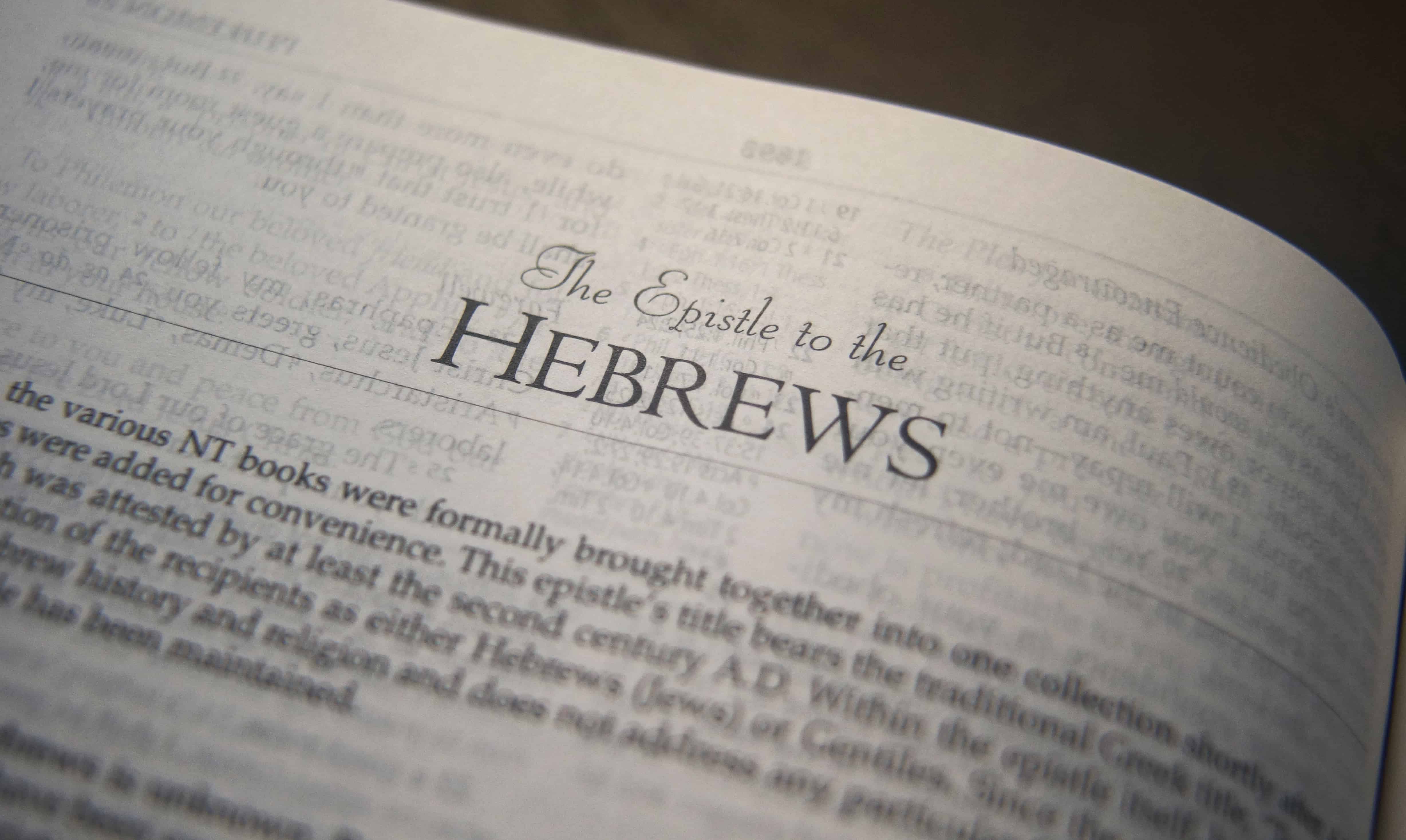 Book of Hebrews – Superiority of Yeshua – Friends of the Bridegroom ...